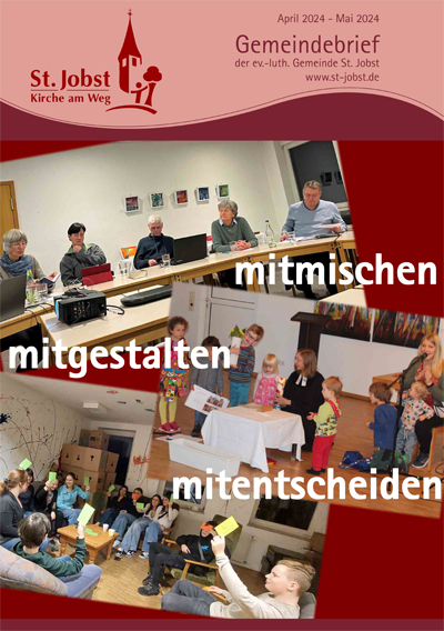 Neuer Gemeindebrief für April und Mai 2024
